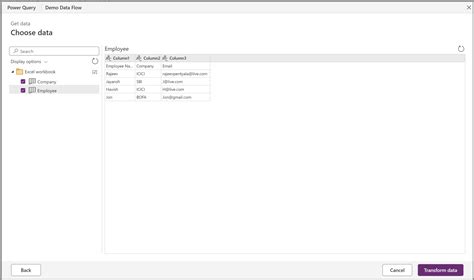 Step By Step Use Dataflows To Import Data From Excel File To