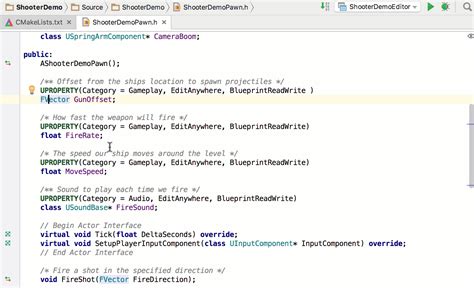 Tips For Creating Games With Unreal Engine 4 In Clion The Clion Blog