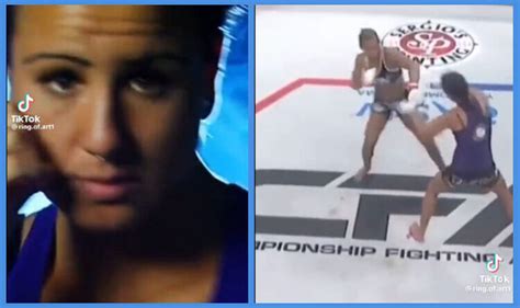 Video A Relatively Unknown Female Mma Fighter Defeats The First Mma