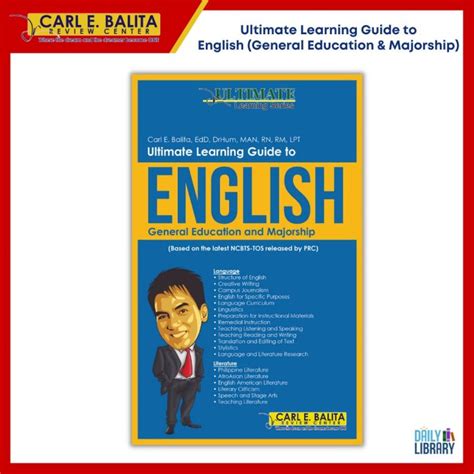 Cbrc Let Reviewer Edition English Majorship Reviewer Lazada Ph