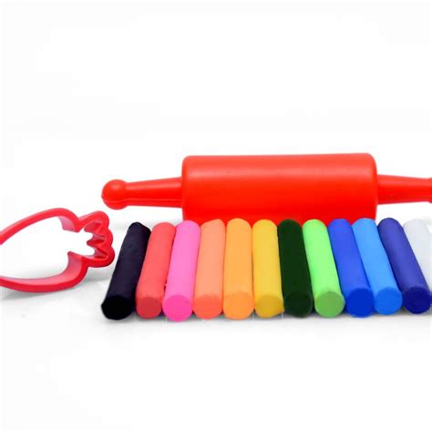 Round Plasticine Modeling Clay Quantity Per Pack 14 Pieces Packaging