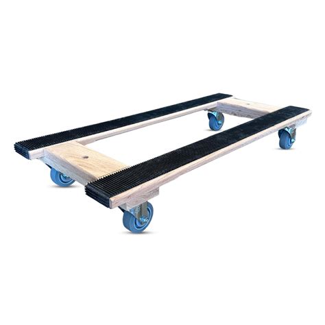 18 X 40 Premium H Frame Solid Oak Dolly 1000 Lbs Load Capacity 5 — Lonestar Dollies