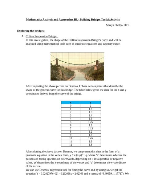 Toolkitactivity Pdf Quadratic Equation Curvature