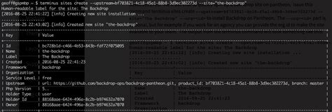 Pantheon Terminus Drush Backdrop Cms Development Workflow