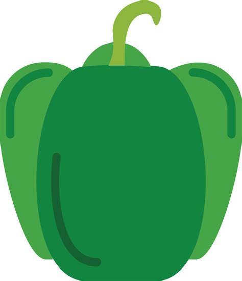 Red Pepper Flat Icon 10037729 Vector Art At Vecteezy