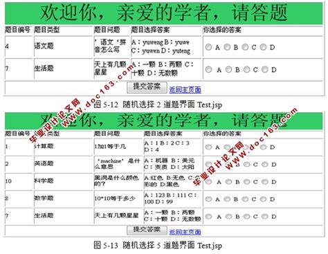 基于web的通用试题库组卷系统的设计与实现jsporaclejavaweb毕业设计论文网