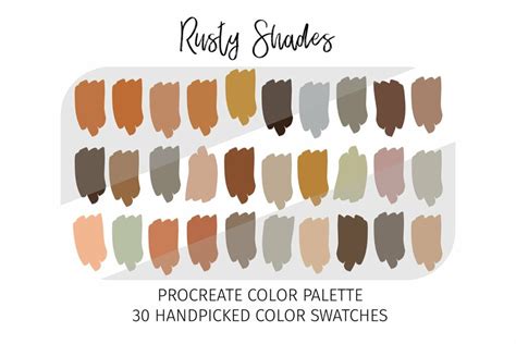 Procreate Fall Color Palette Bundle Masterbundles