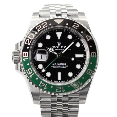 Rolex Gmt Master Ii Sprite Left Hand 40mm Stainless Steel Jubilee