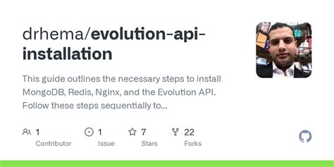 Github Drhemaevolution Api Installation This Guide Outlines The