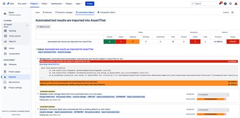 Assertthat Bdd Cucumber And Test Management For Jira Version History Atlassian Marketplace
