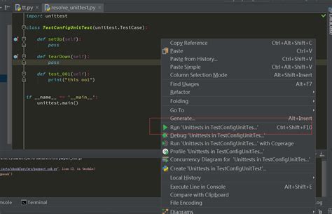 pycharm 右键无法显示unittest框架 解决右键只有unittest 运行如何取消右键显示进行普通run 不带R的墨菲特 博客园