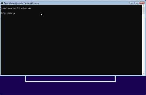 Running Qt Widgets Application On Winpe Qtframework