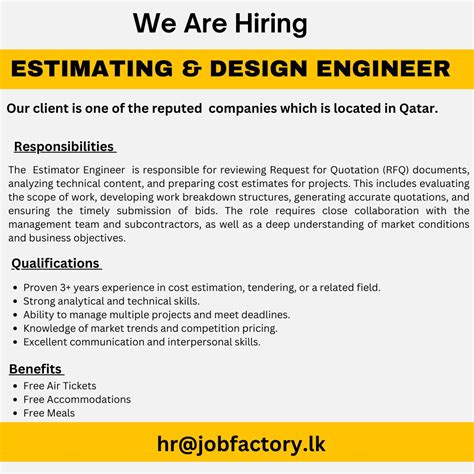 Hiring Engineeringjobs Qatarjobs Careeropportunity Guwani Madusha