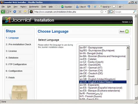 Installing Joomla 156 On A Ligd Web Server Debian Etch