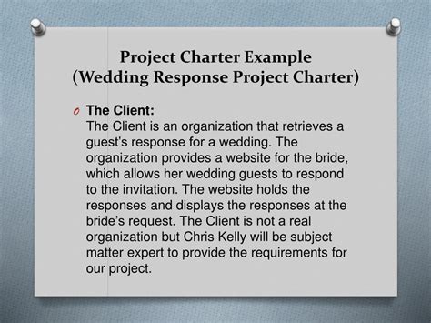 PPT Project Charter PowerPoint Presentation Free Download ID 757532