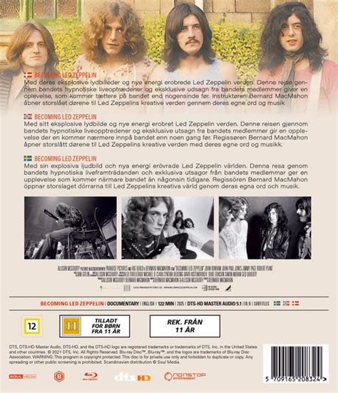 Becoming Led Zeppelin 2025 Blu Ray