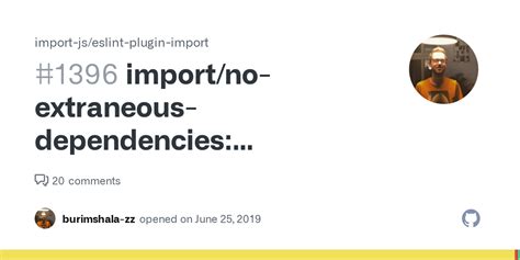 Import No Extraneous Dependencies Complains About Node Standard