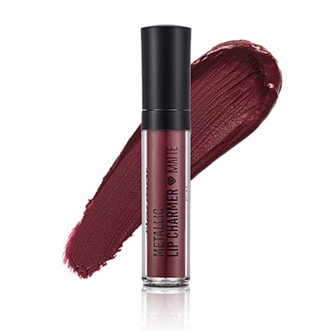 Жидкая помада Flormar Metallic Lip Charmer Matte 06 Seductive 4.5 мл ...