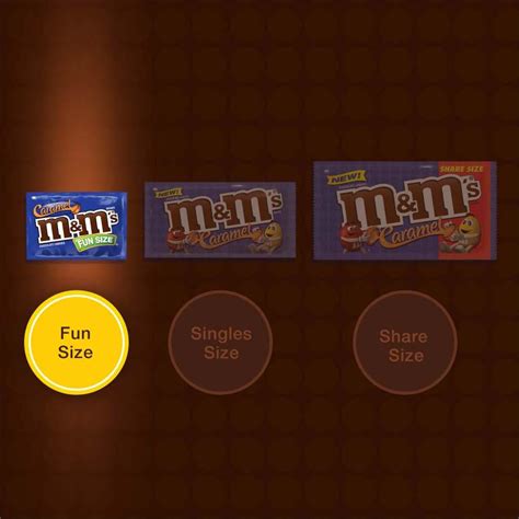 Mandms Caramel Fun Size Chocolate Candy 6 Pack Shop Candy At H E B