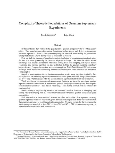 Aaronson 2016 Pdf Quantum Computing Computational Complexity Theory