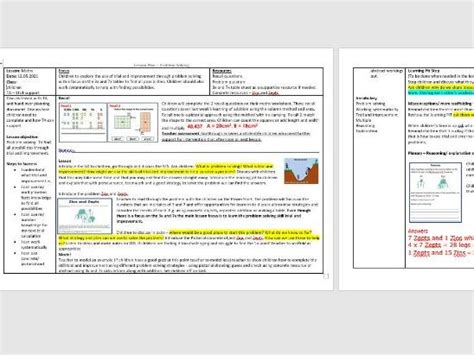Ect Interview Maths Lesson Ks2 Teaching Resources