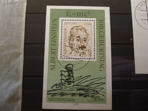 Block Ddr 1979 Albert Einstein O Kaufen Auf Ricardo