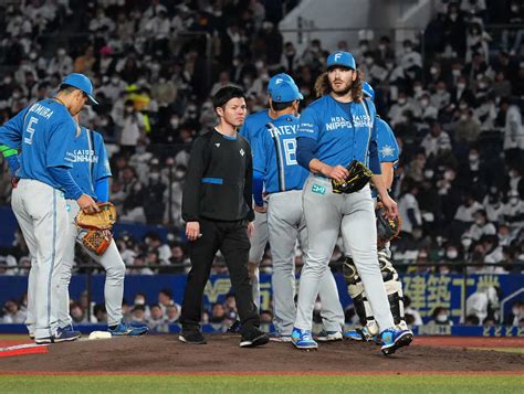 ＜ロ・日＞＞5失点で降板するポンセ（撮影・沢田 明徳） ― スポニチ Sponichi Annex 野球