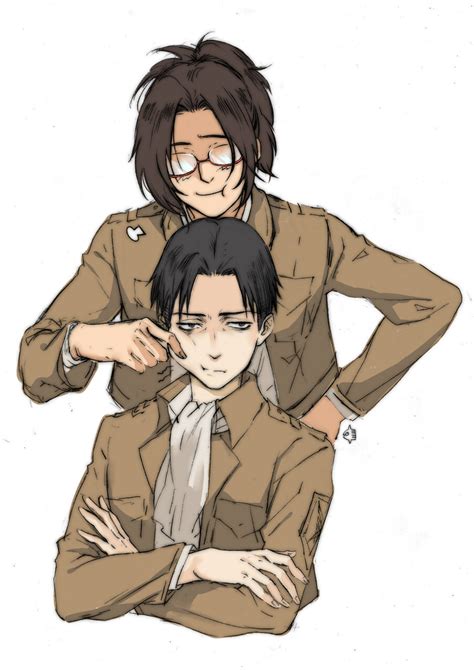 Levi And Hange Zoe Shingeki No Kyojin Drawn By Dazya Captaindazya Danbooru
