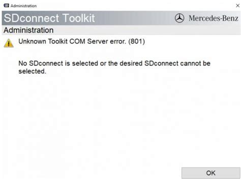 how to fix “unknown toolkit com server error 801 ” obdii shop