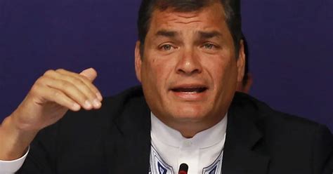 Correa Amenazó A Los Guerrilleros Colombianos Infobae