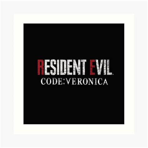 Code Veronica X Art Prints Redbubble