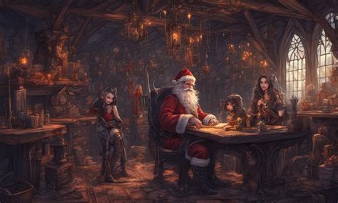 Santas Workshop By Woodgnome01 On Deviantart