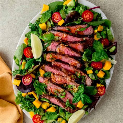 Steak And Salad