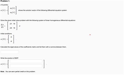 Solved Problem 1 12 Points Xi T X T Shows The Solution Chegg Com