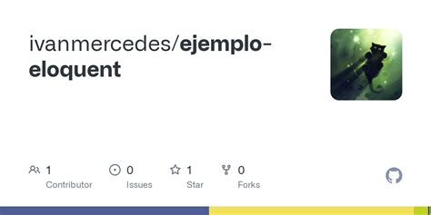 Github Ivanmercedesejemplo Eloquent