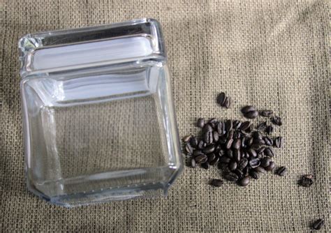 Tutorial Resin Embedded Coffee Bean Storage Jar Dollar Store Crafts