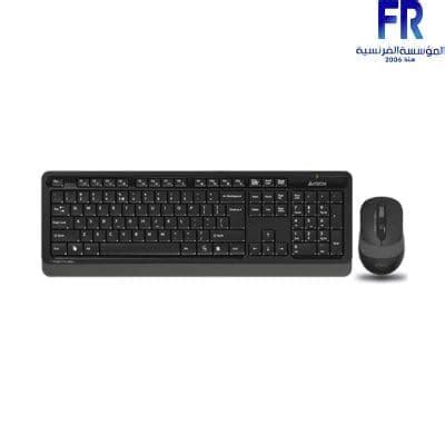 A4TECH FG1010 GREY WIRLESS KEYBOARD AND MOUSE Combo Alfrensia