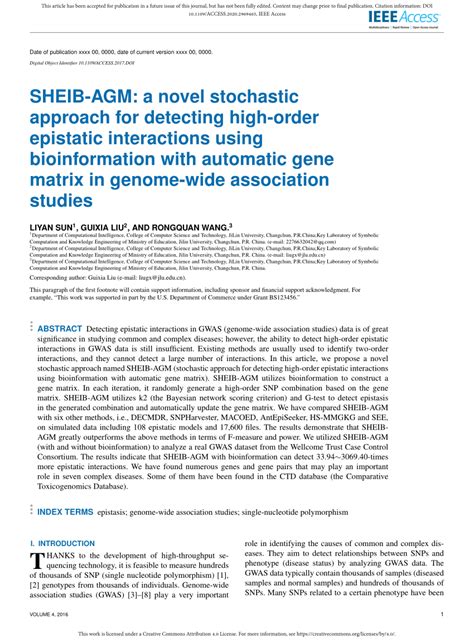 Pdf Sheib Agm A Novel Stochastic Approach For Detecting High Order