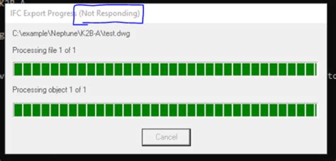 AutoCAD Architecture Accoreconsole Exe Stop Working While Using Command IFCEXPORT