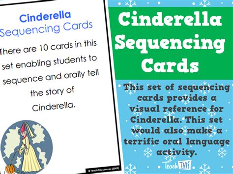 Cinderella Sequencing Cards Teacher Resources And Classroom Games Teach This