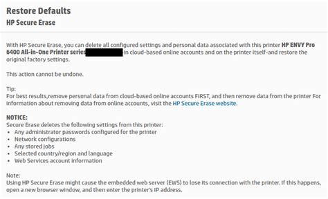 Is Hp Secure Erase For Imaging And Printing Still A Thing Hp Support Community 8620501