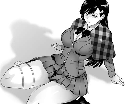Rule 34 1girls Big Breasts Black And White Black Hair Bleach Bow