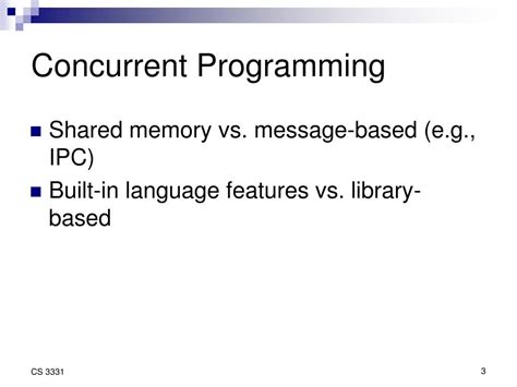 Ppt Concurrent Programming Powerpoint Presentation Free Download