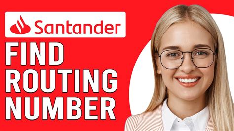 How To Find Routing Number Santander App What Is Santander Bank Routing Number YouTube
