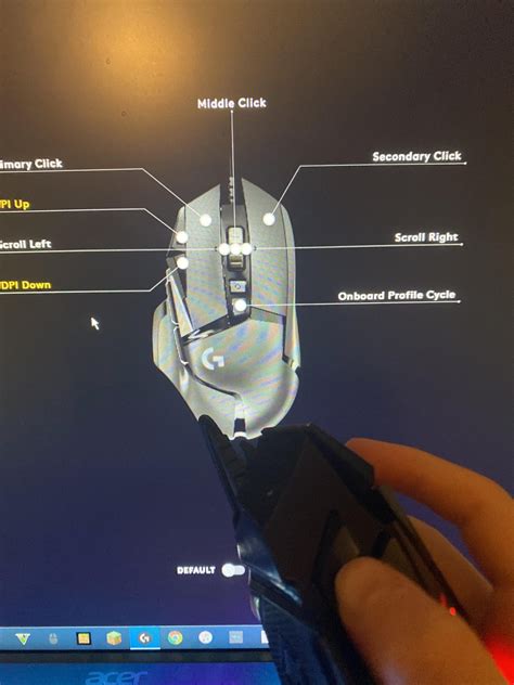 How Do I Bind This Thumb Button To A Key Its Not Even On The Picture