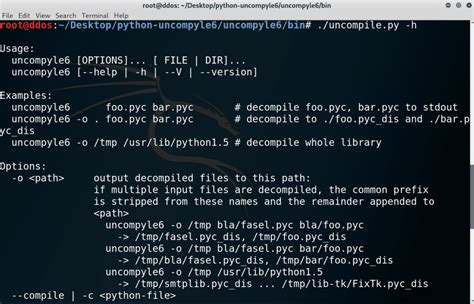 Python Uncompyle6 A Cross Version Python Bytecode Decompiler