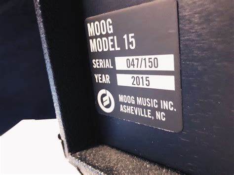 MATRIXSYNTH Moog Model 15 Modular Synthesizer Reissue 047 150 W 953 Duophonic Keyboard