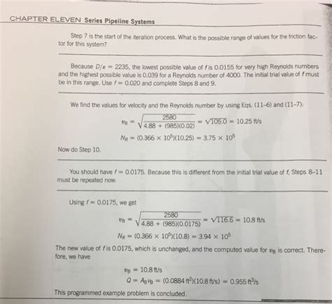Solved PROGRAMMED EXAMPLE PROBLEM Example Problem Water At Chegg