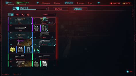 Cyberpunk 2077 Game Ui Database