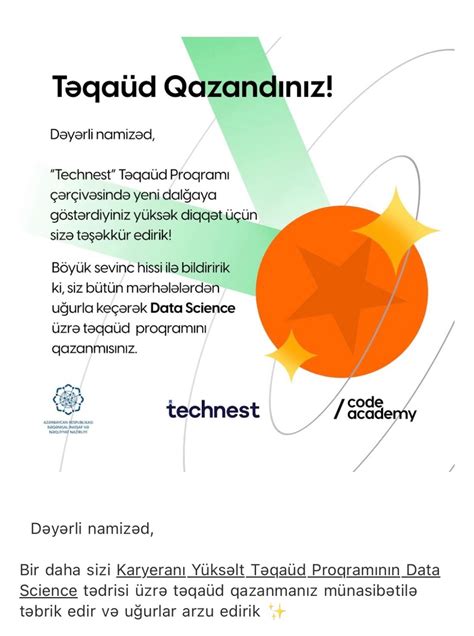 nazrin shafiyeva on linkedin datascience codeacademy technest